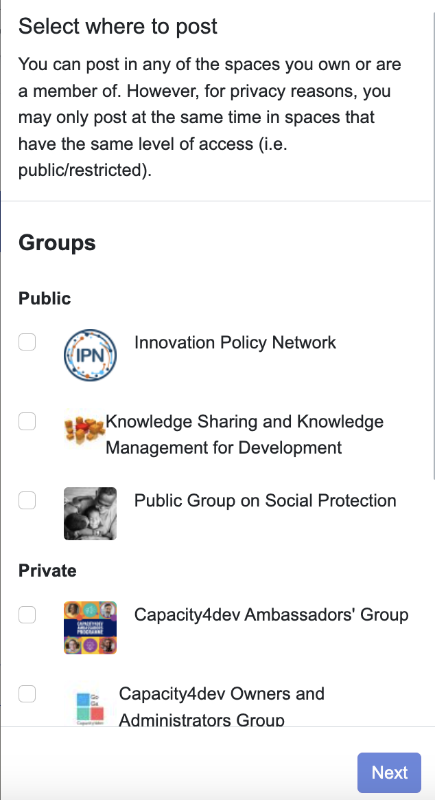Create an Event | Capacity4dev